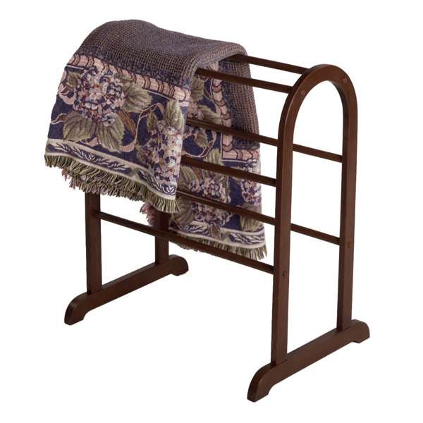 Free Standing Quilt Rack | Wayfair