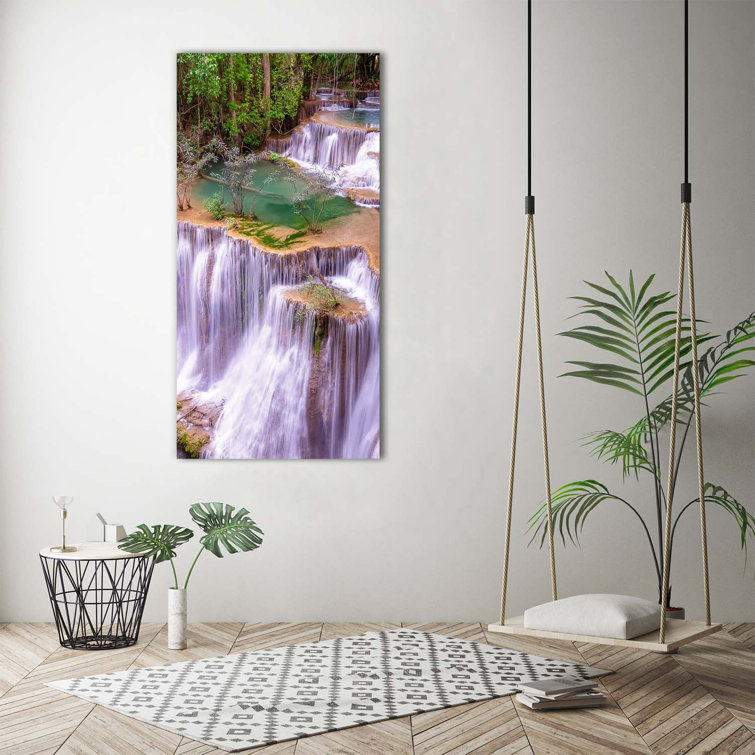 Union Rustic Waterfall - Wrapped Canvas Art Prints | Wayfair.co.uk