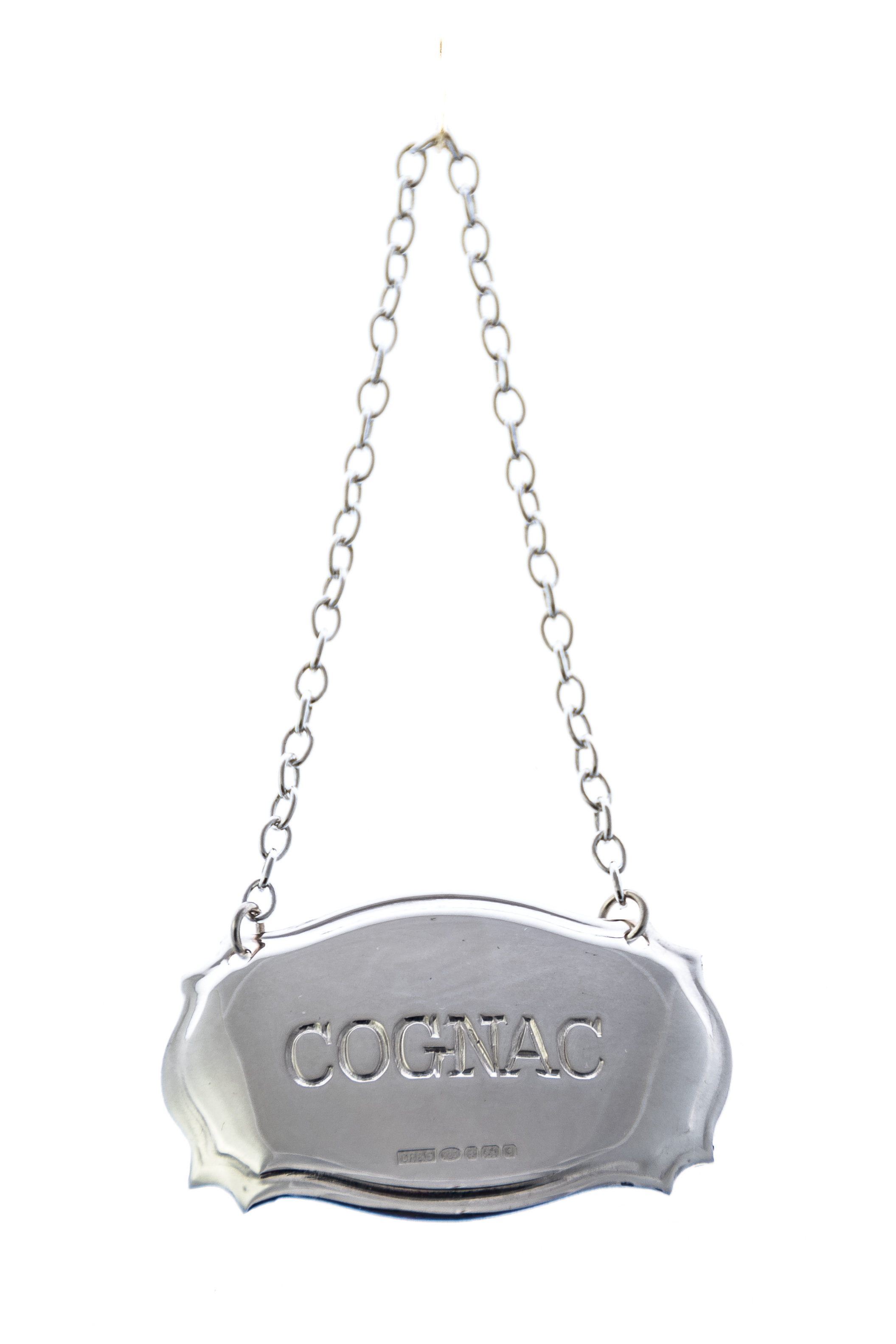 Corbell Silver Company Decanter Label Chippendale Design Cognac | Wayfair