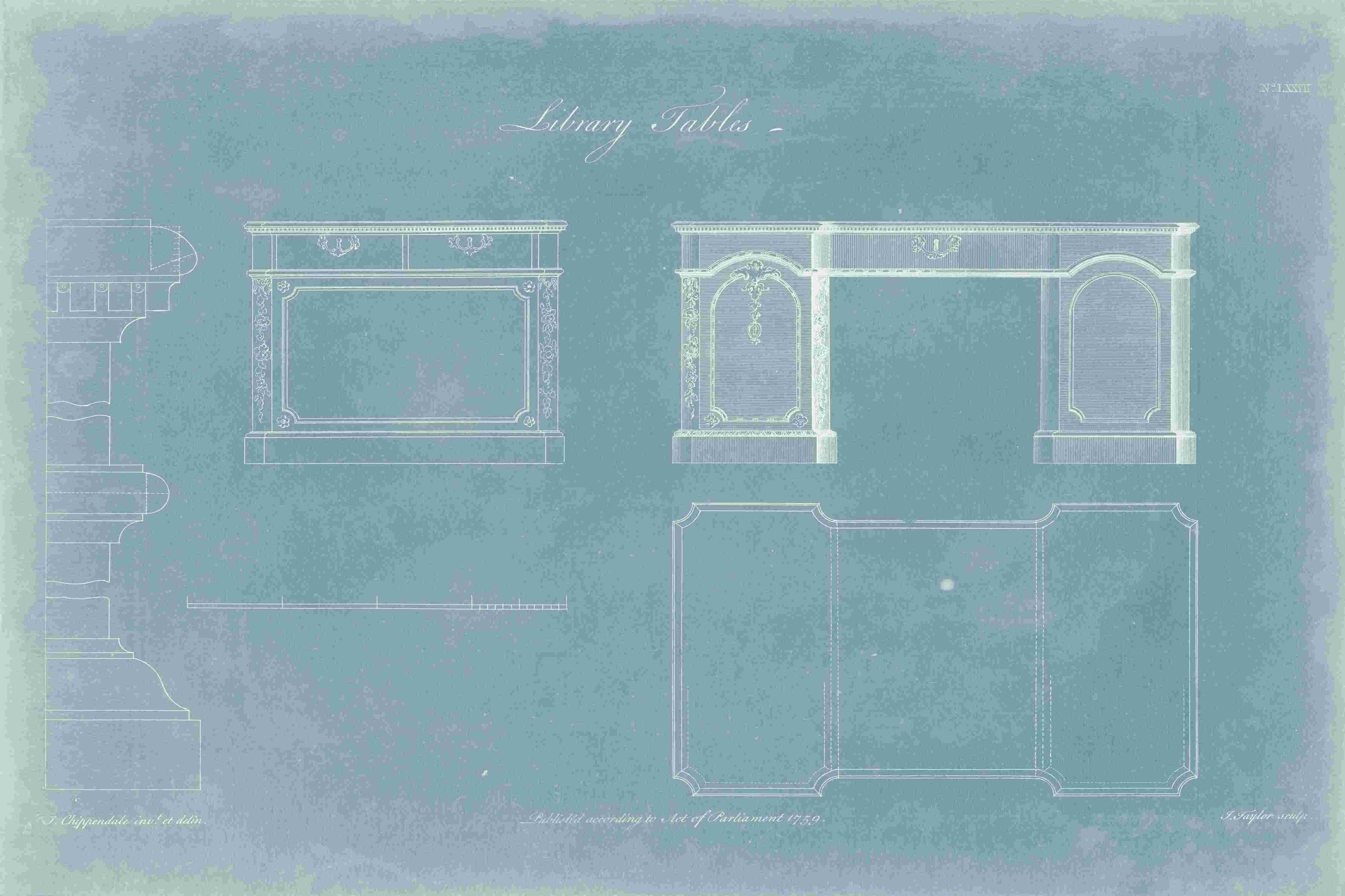 Williston Forge Library Tables - Unframed Print | Wayfair