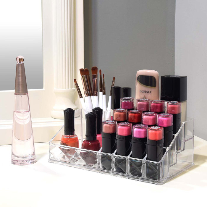 Ikee Design Jewelry and Cosmetic Storage Makeup Accessory Box & Reviews ...