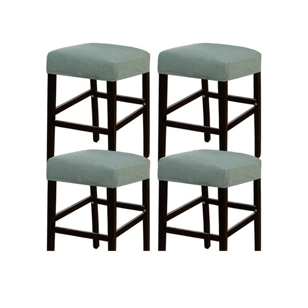 Eider & Ivory™ Rectangle Box Cushion Stool Slipcover | Wayfair