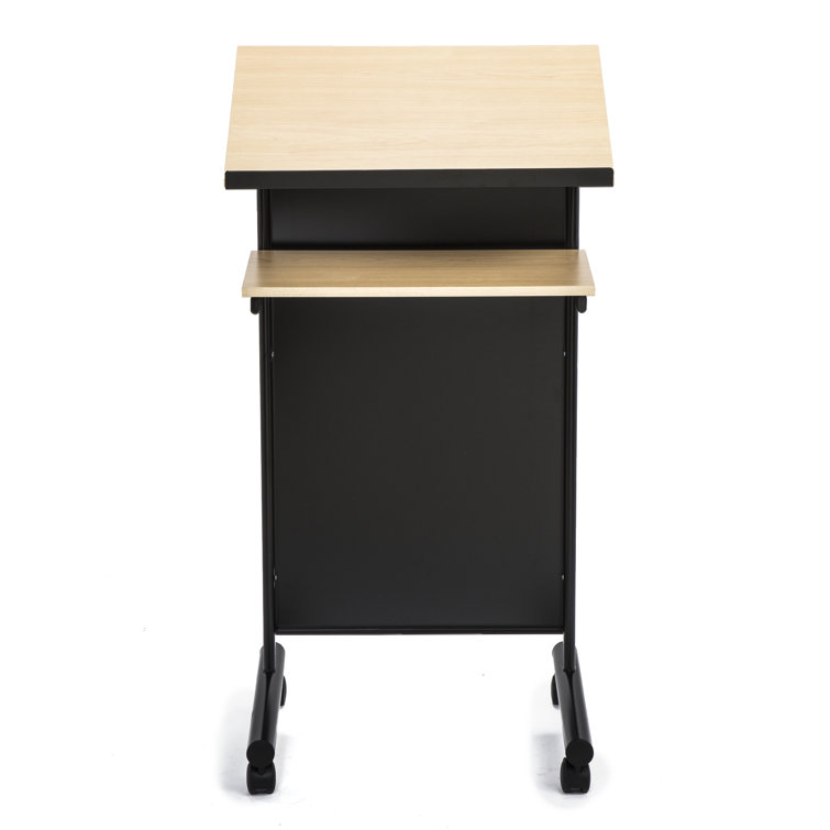 Audio-Visual Direct Wheeled Tabletop Lectern & Reviews | Wayfair