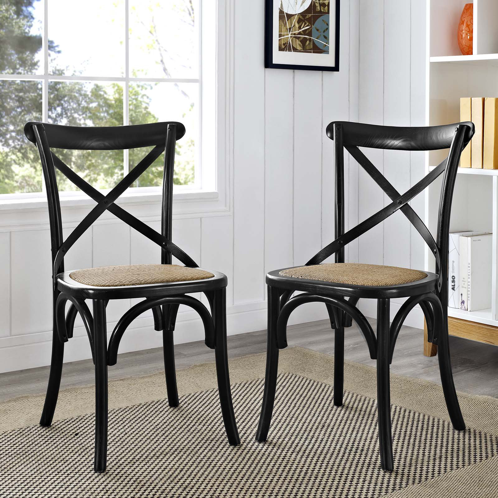 Laurel Foundry Modern Farmhouse Gayla Cross Back Side Chair And Reviews