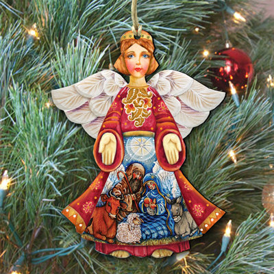 Angels Hanging Figurines Christmas Ornaments You'll Love in 2020 | Wayfair