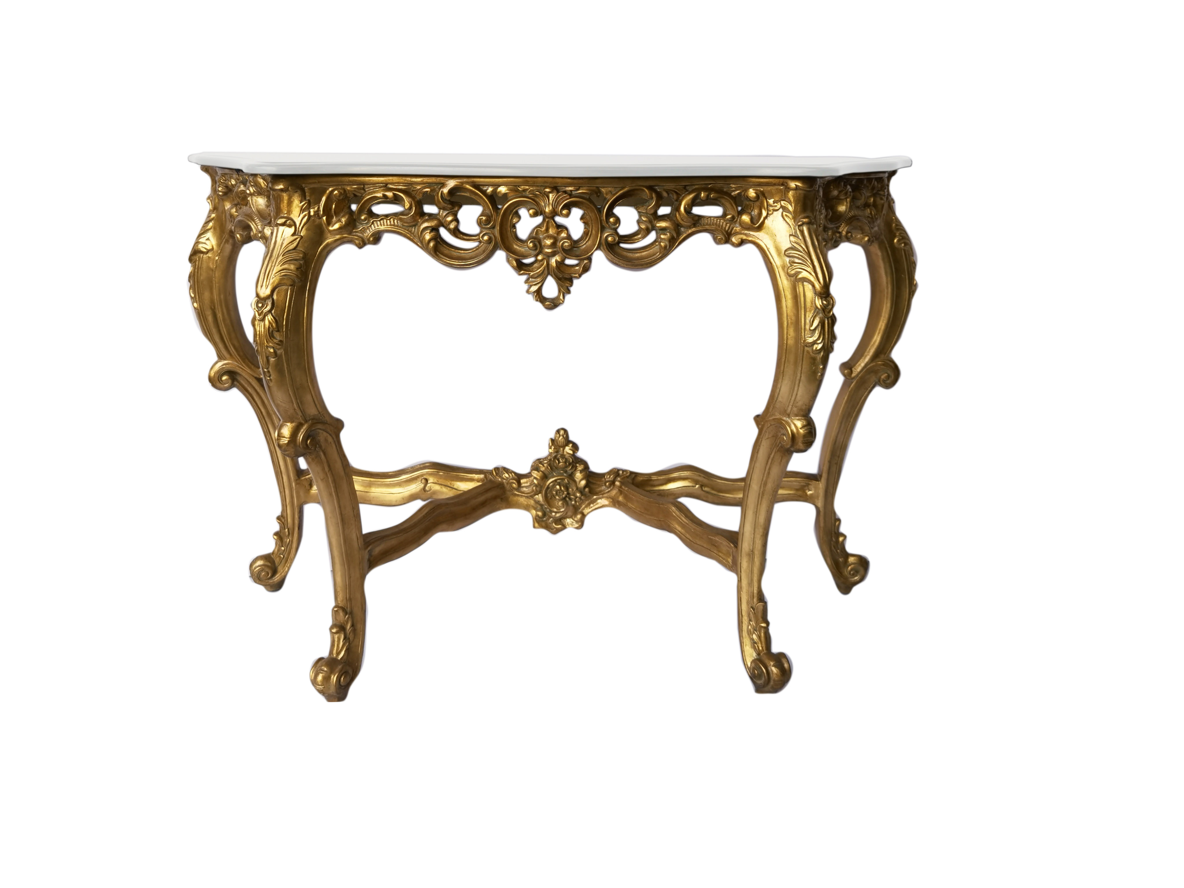 InfinityFurnitureImport 48'' Genuine Marble Console Table | Wayfair