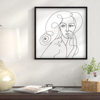 Framed Sketch Art | Wayfair