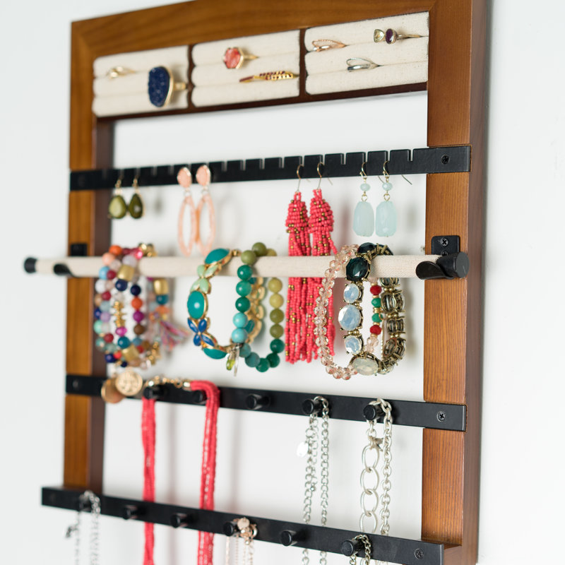 Red Barrel Studio® Polett Moth Proof Wood Hanging Organizer & Reviews ...