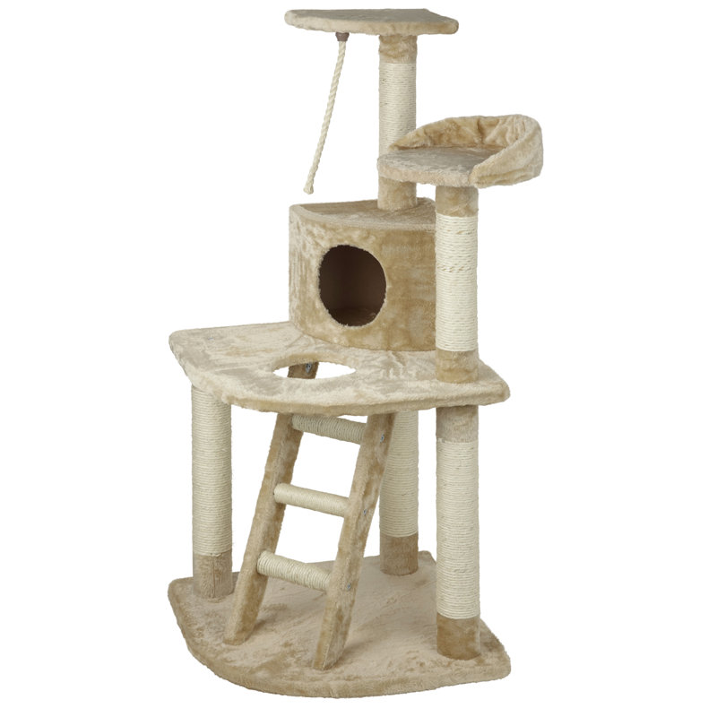 Archie & Oscar 125cm Ashlee Cat Tree | Wayfair.co.uk