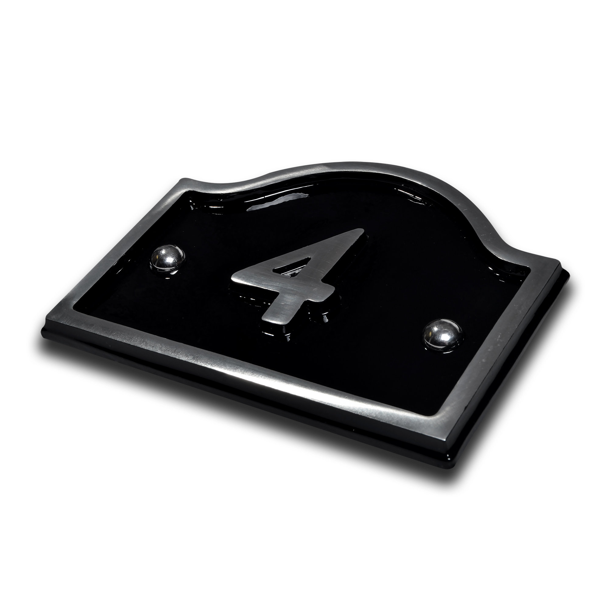 Dakota Fields Jaclynn 11.5Cm H Reflective Metal House Number & Reviews ...