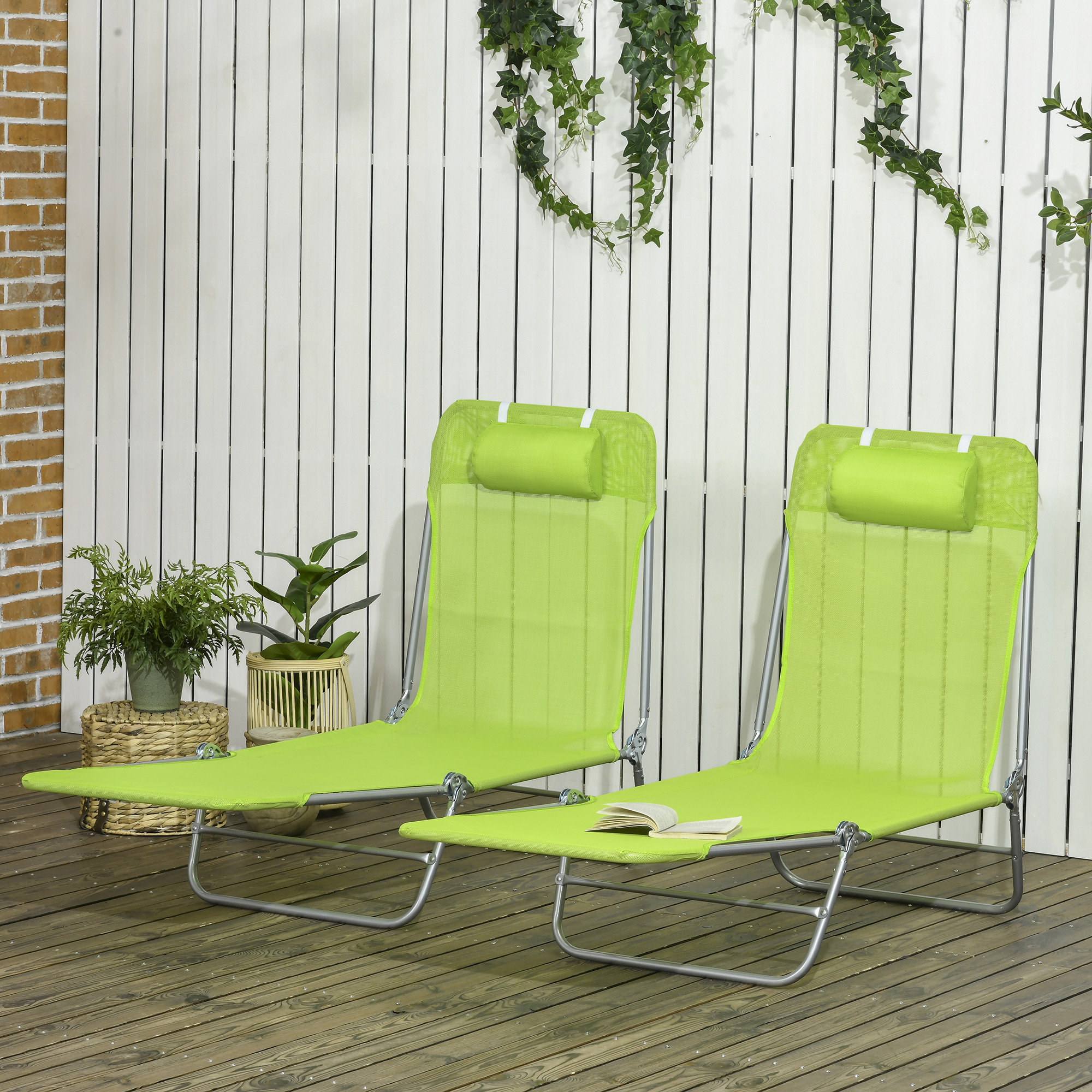 Ebern Designs Otillie All Weather Wicker Chaise Lounge Set | Wayfair