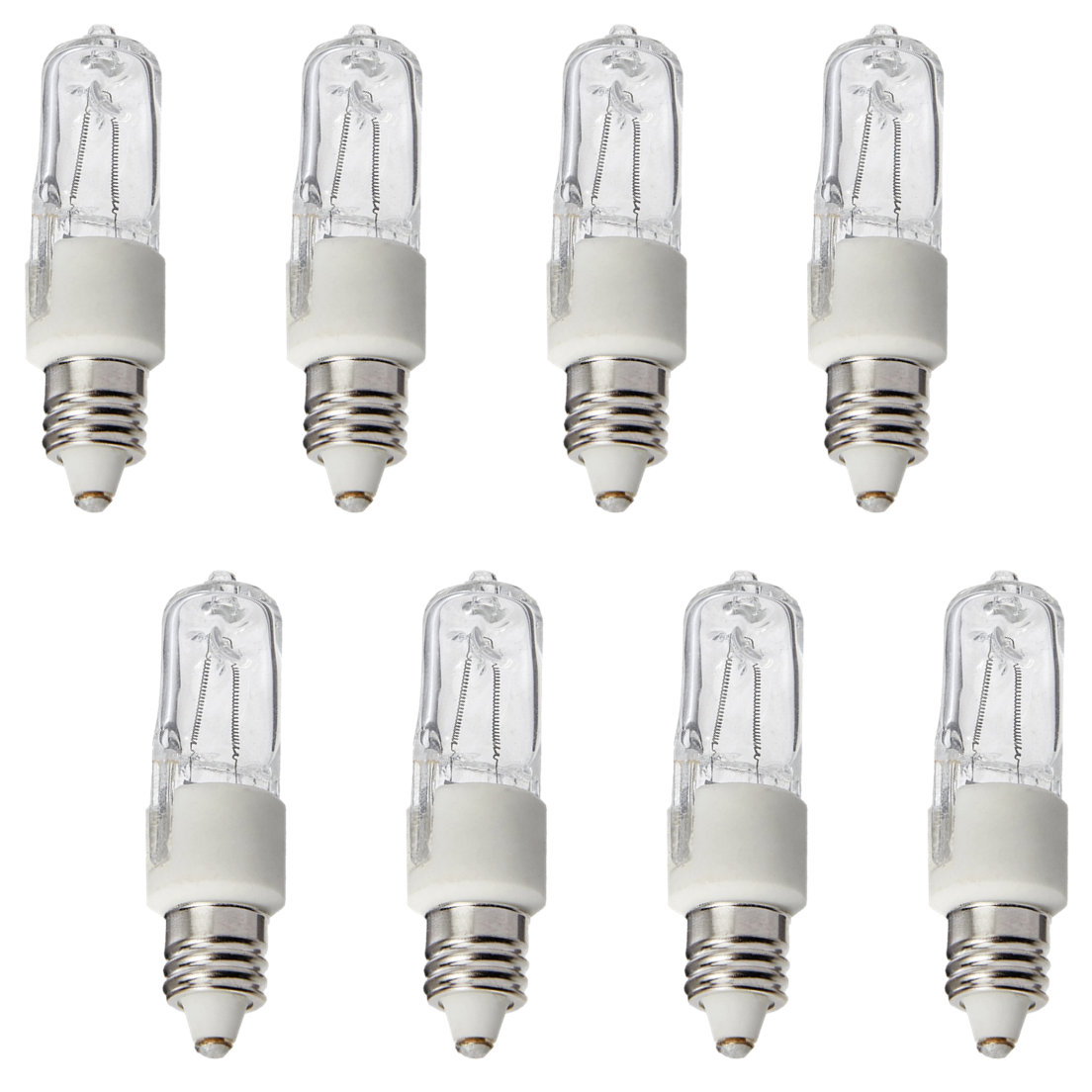 Candex Lighting 50 Watt T4 Halogen Dimmable Light Bulb E11/Mini ...