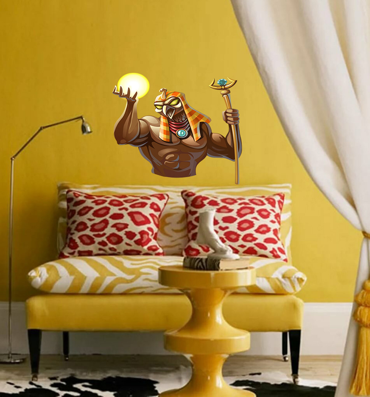 Trinx Egyptian God Decal, Egyptian God Sticker, Egyptian God Wall Decor ...