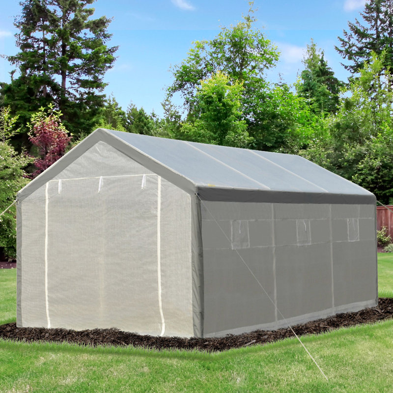 Outsunny 10' W x 20' D Greenhouse | Wayfair