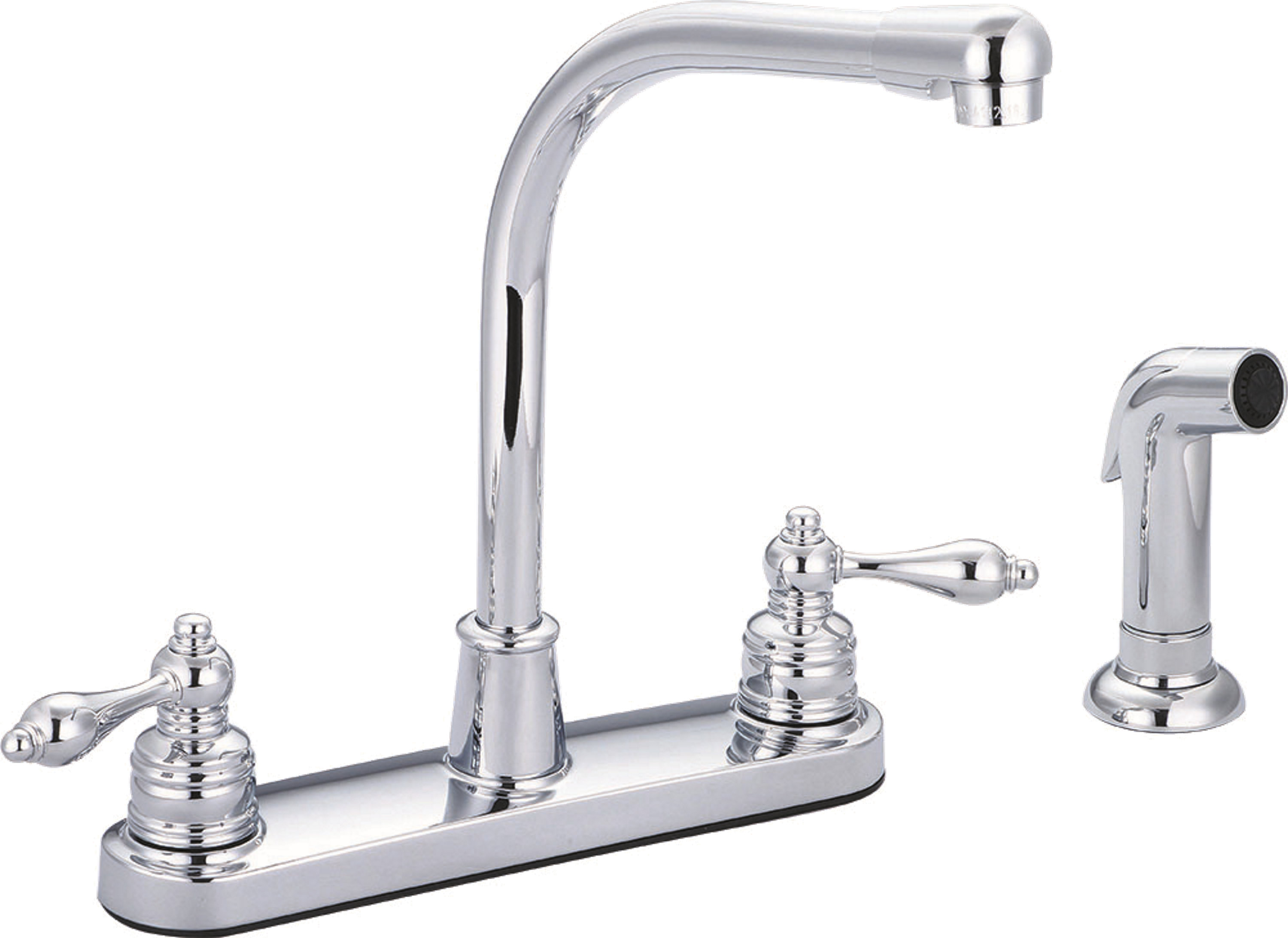 Banner Faucets Castille Kitchen Faucet with Side Spray | Wayfair