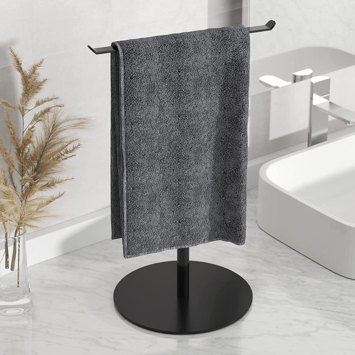 NTNYYY Towel Rack, T-Shaped Modern Bathroom Towel Rack, Height 16 ...