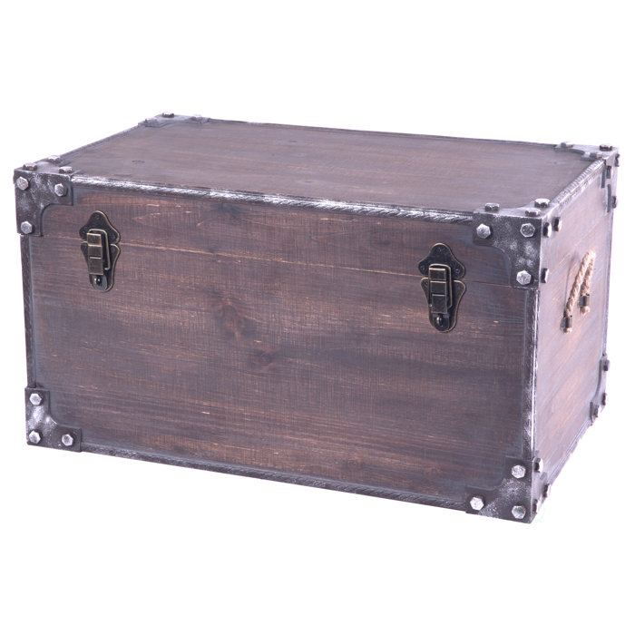 Breakwater Bay Rundell Vintage Trunk & Reviews | Wayfair
