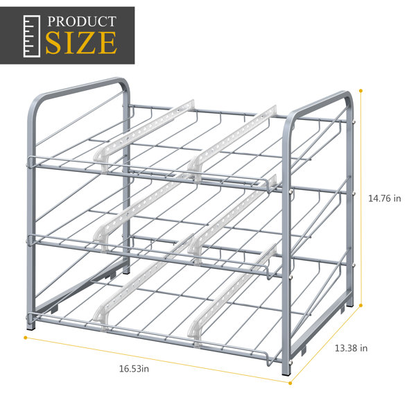 Rebrilliant 3 Tier Stackable Can Organizer | Wayfair
