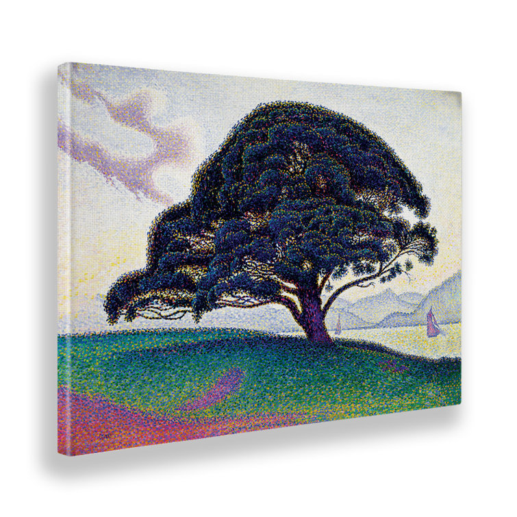 August Grove Bonaventure''s Pine Tree by Paul Signac - Unframed Art ...