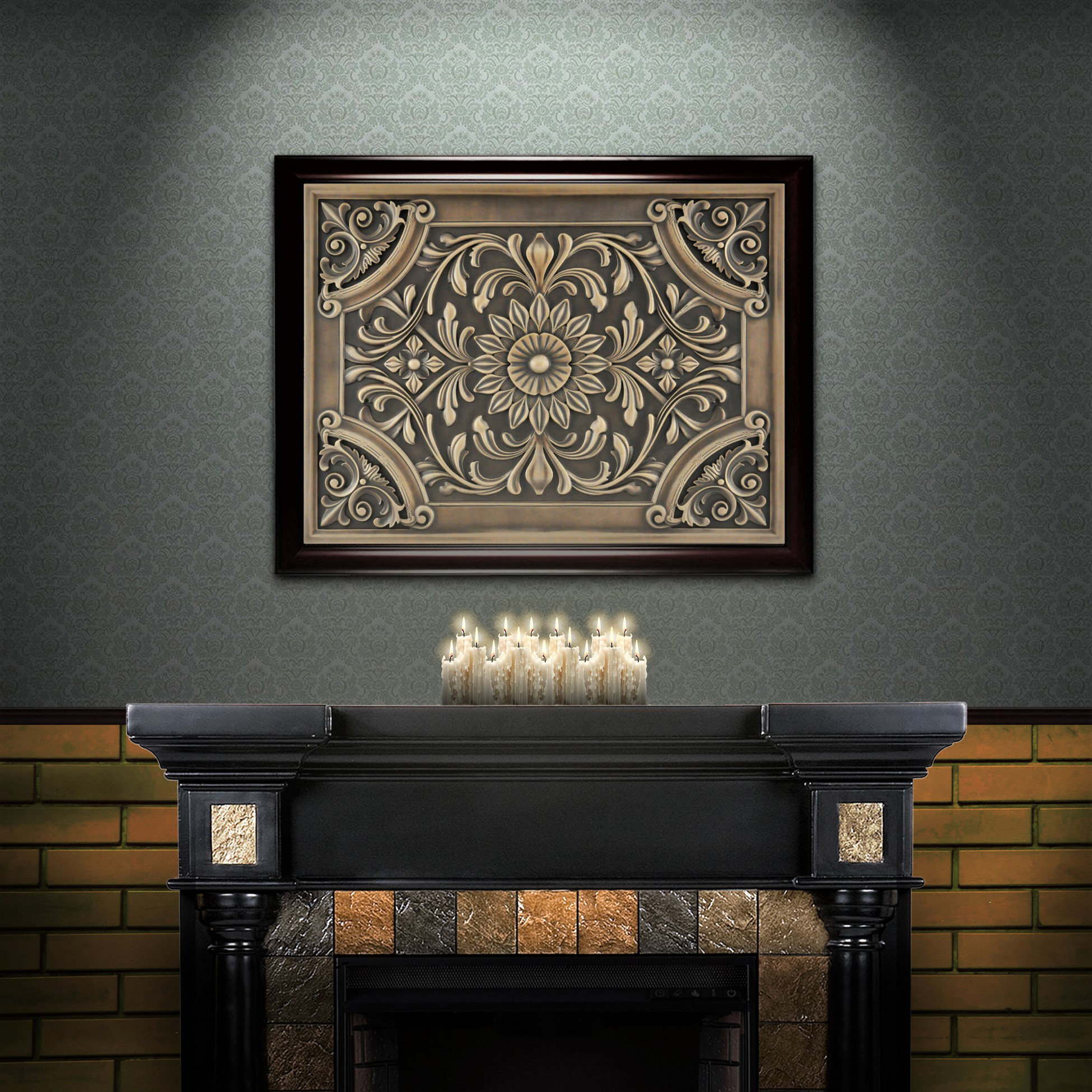 Nichetiles Harmony 24" x 18" Metal Decorative Accent Tile | Wayfair