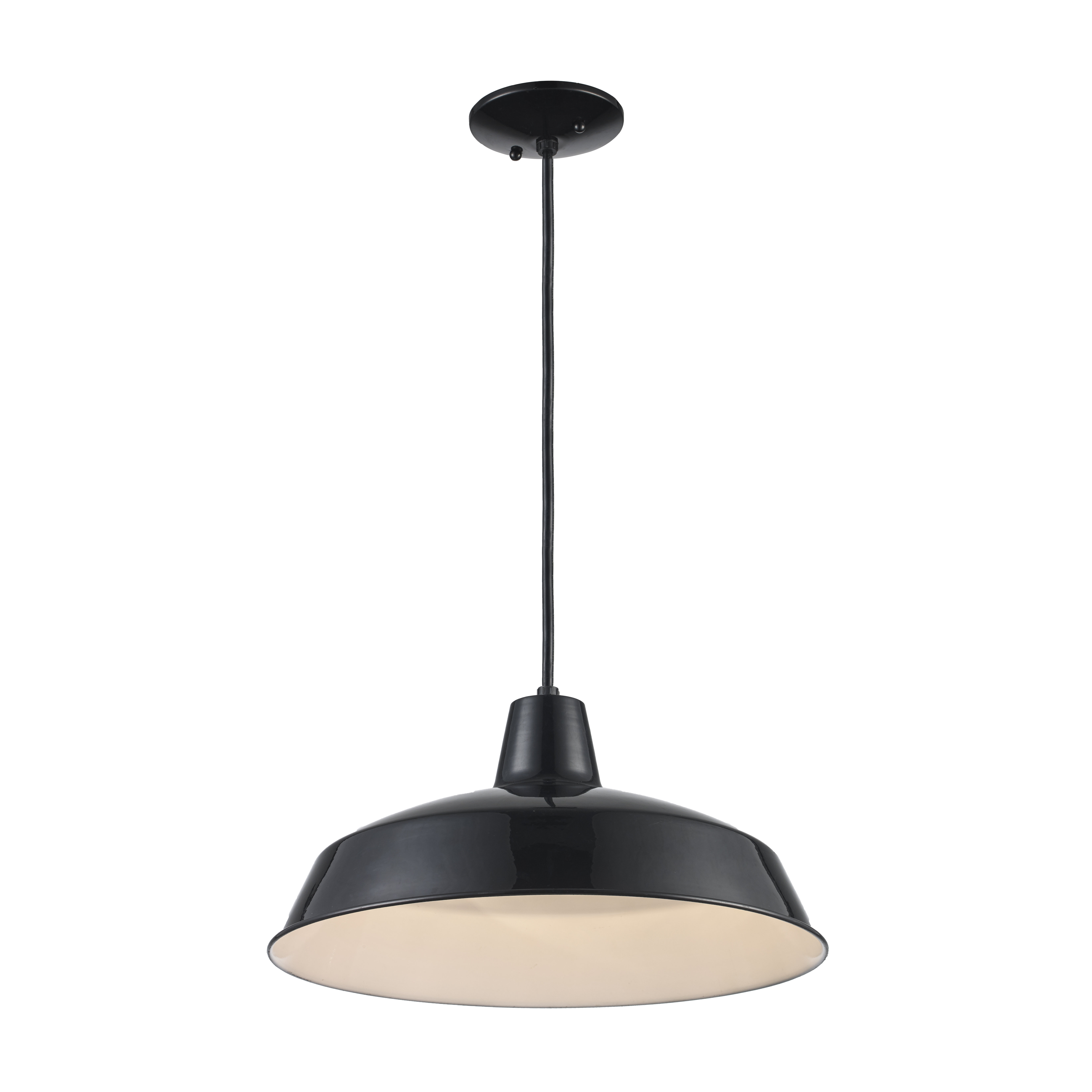 Brayden Studio® Wynter 1 - Light Single Dome Pendant & Reviews | Wayfair