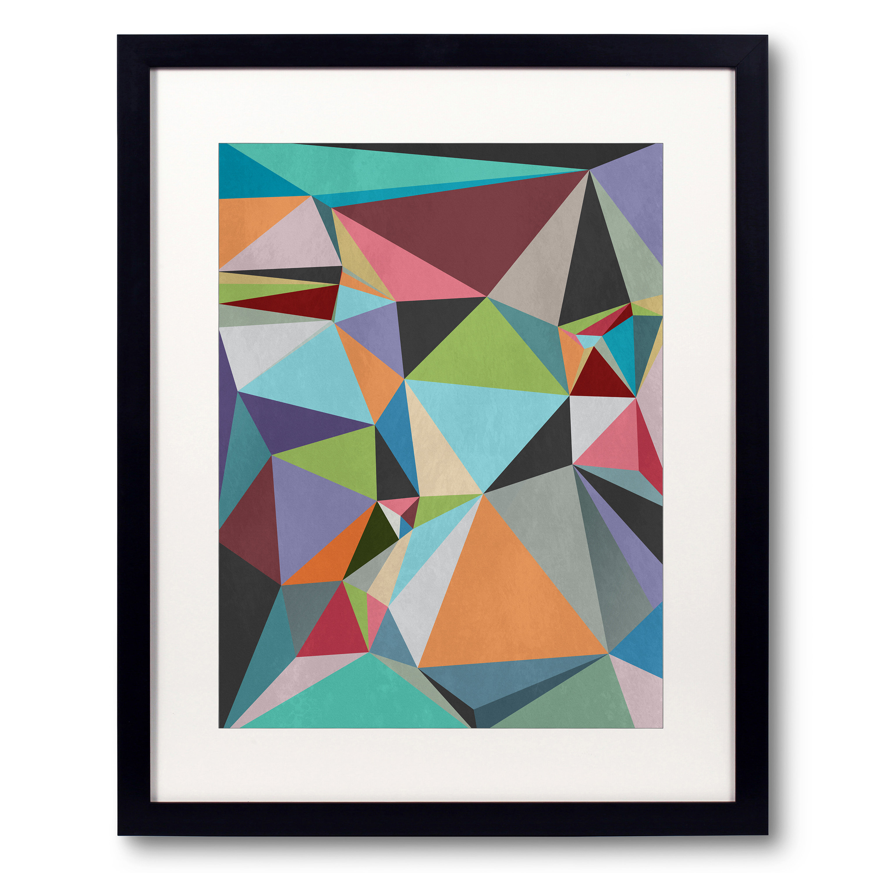 Made & Curated Interconnected Triangles Interconnected Triangles 5 by ...