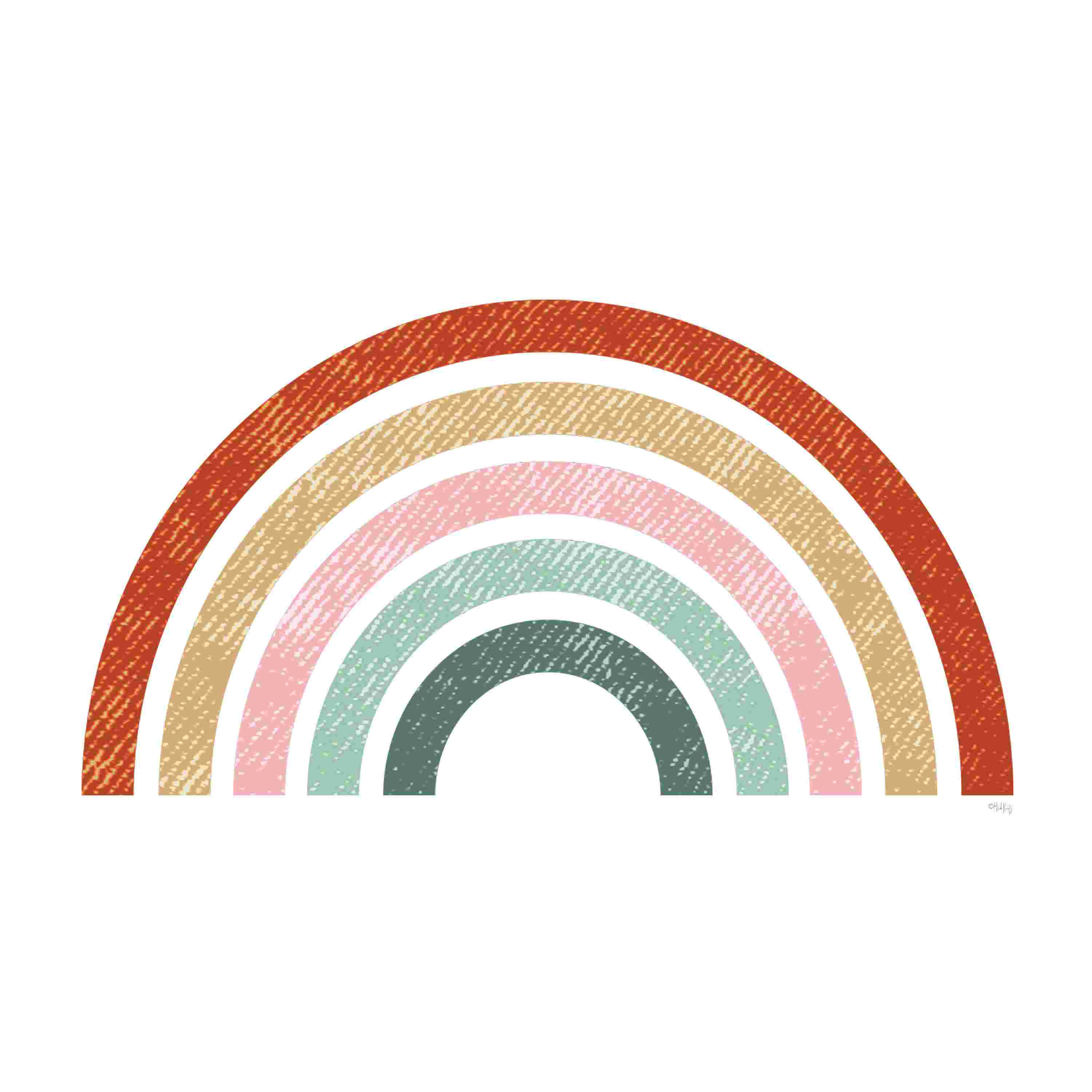 Corrigan Studio® Rustic Rainbow by Heidi Kuntz - Wrapped Canvas Graphic ...