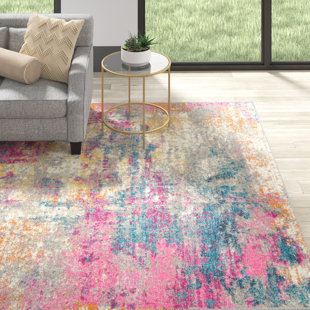 Wayfair | 5' x 8' Pink Area Rugs You'll Love in 2022