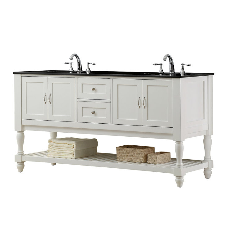 Rosecliff Heights Cahill 70" Double Vanity Set | Wayfair