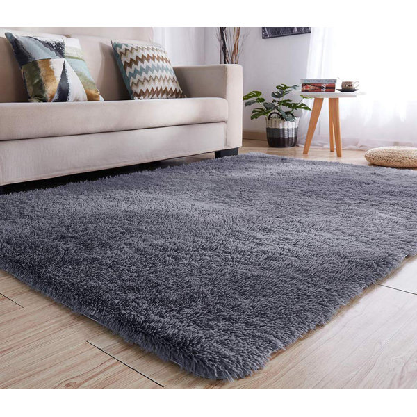 Mercer41 Shahen Shag Area Rug in Gray & Reviews | Wayfair