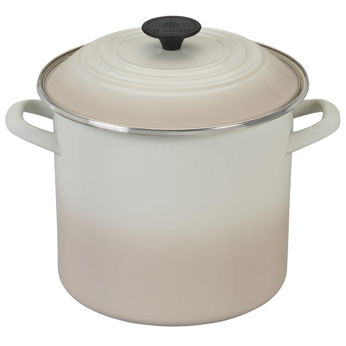 Le Creuset Enamel on Steel Stockpot with Lid & Reviews | Wayfair
