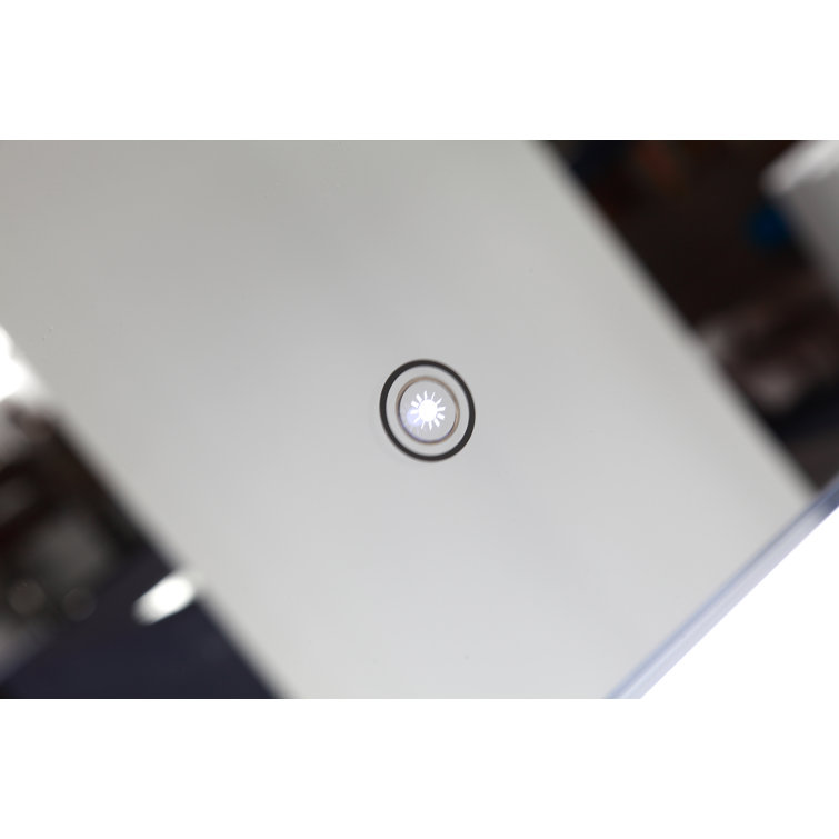 Vanity Art Square LED Wall Mirror | Wayfair