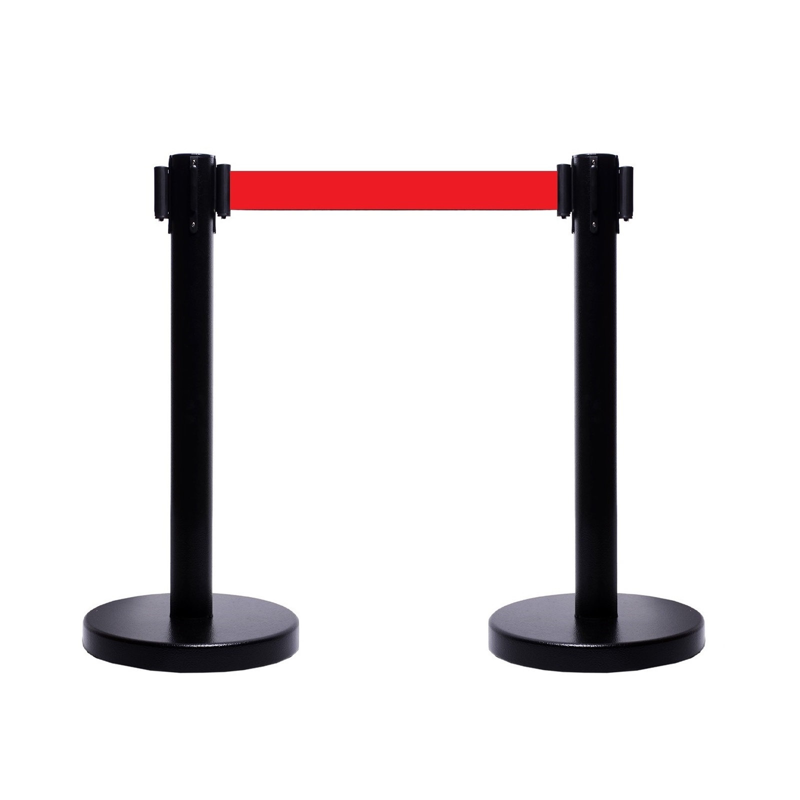 VIP Crowd Control 24" Short Retractable Belt Queue Safety Stanchion ...