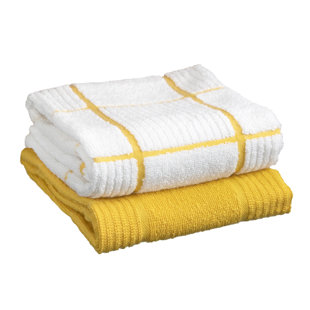 Wayfair | Yellow Kitchen Towels| Up to 65% Off Until 11/20 | Wayfair