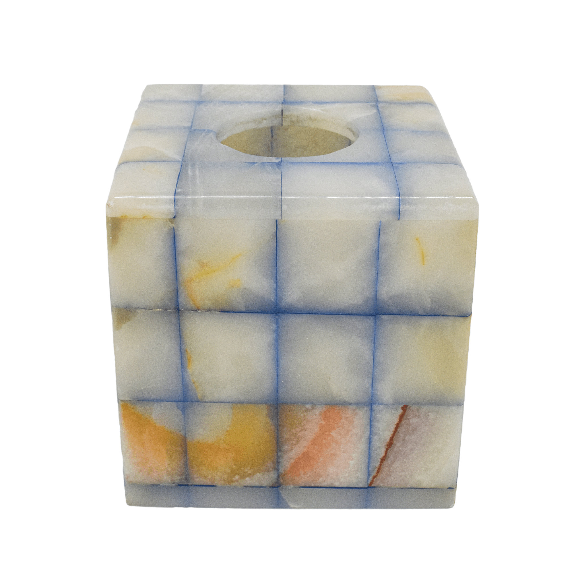 Wrought Studio Plaid Tissue Box | Wayfair