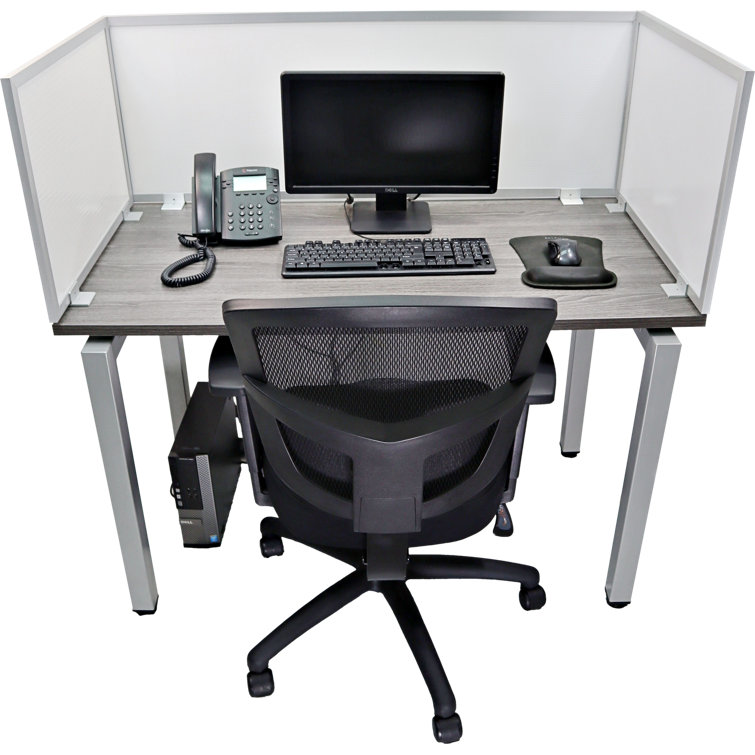 OBEX Polycarbonate Desk Mounted Privacy Panel | Wayfair