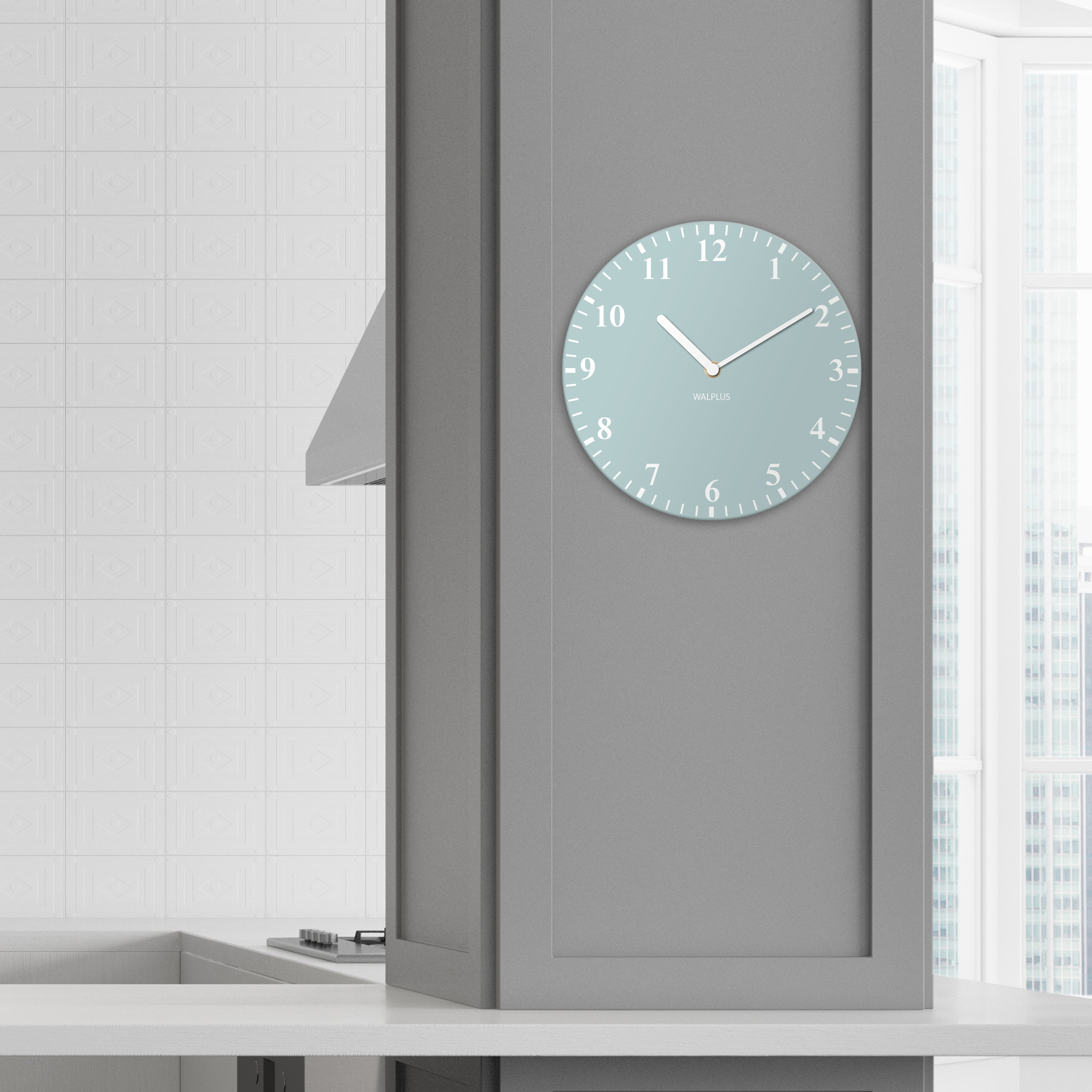 Walplus Wood Wall Clock & Reviews | Wayfair