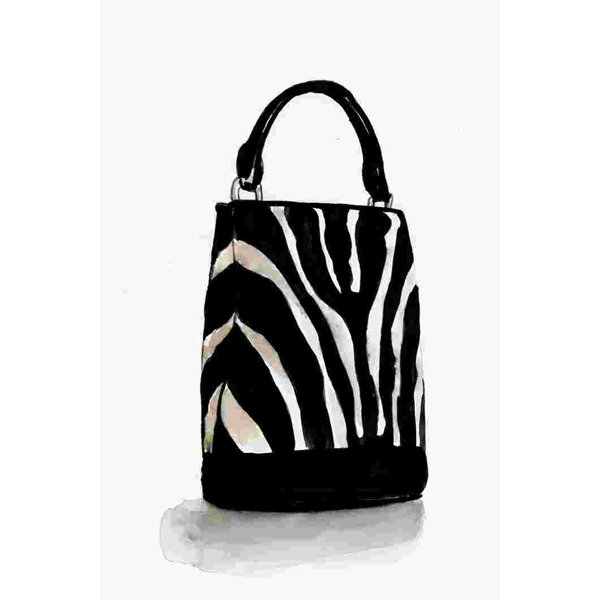 Mercer41 The Purses Hand Painted - Wrapped Canvas Print | Wayfair