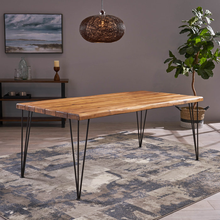 Union Rustic Vikesha 72'' Dining Table & Reviews | Wayfair