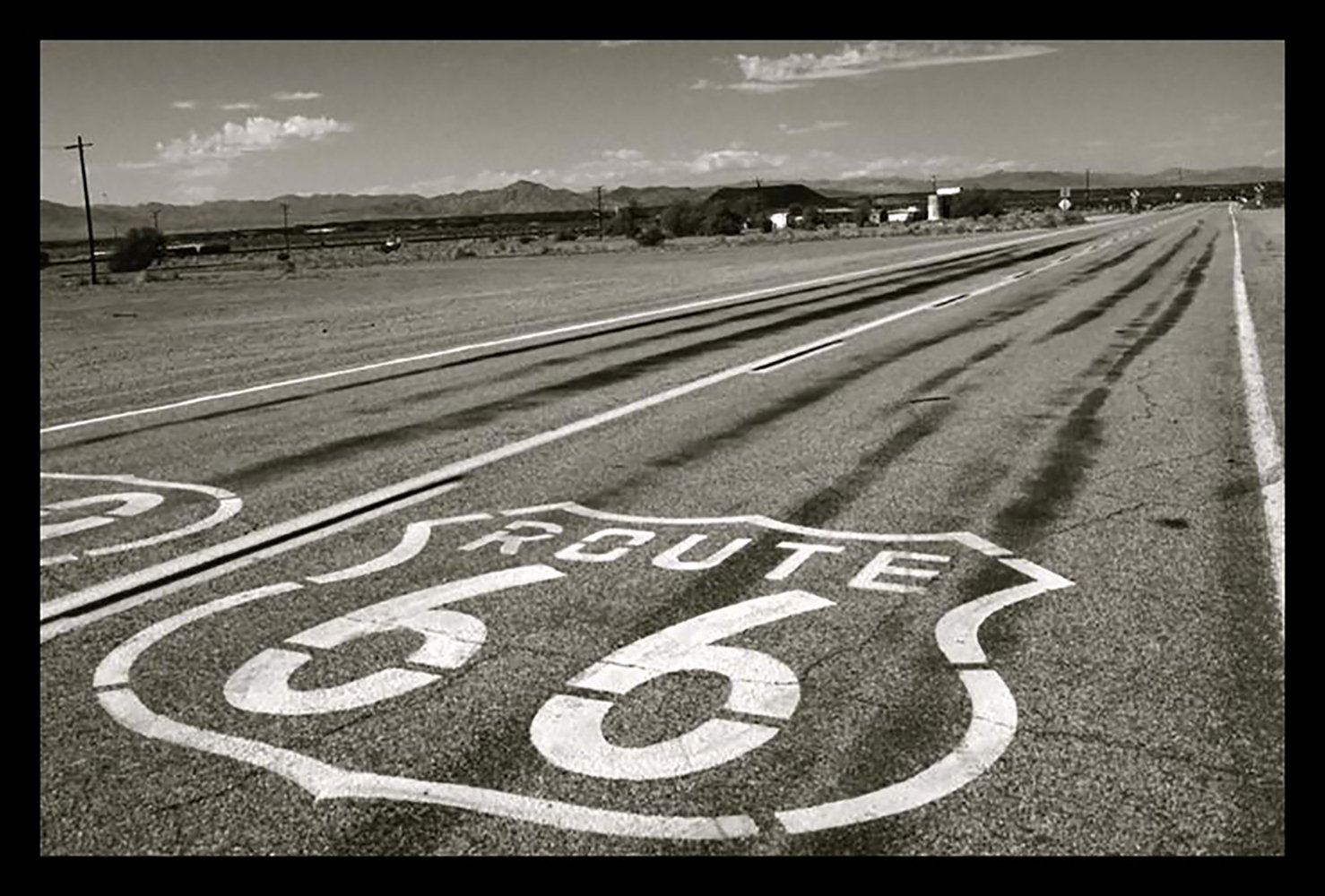 Williston Forge Route 66 Highway - Picture Frame Photograph | Wayfair
