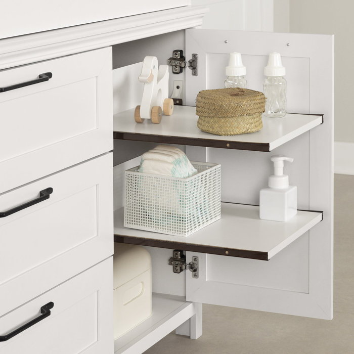 South Shore Daisie Wide Changing Table Dresser & Reviews | Wayfair