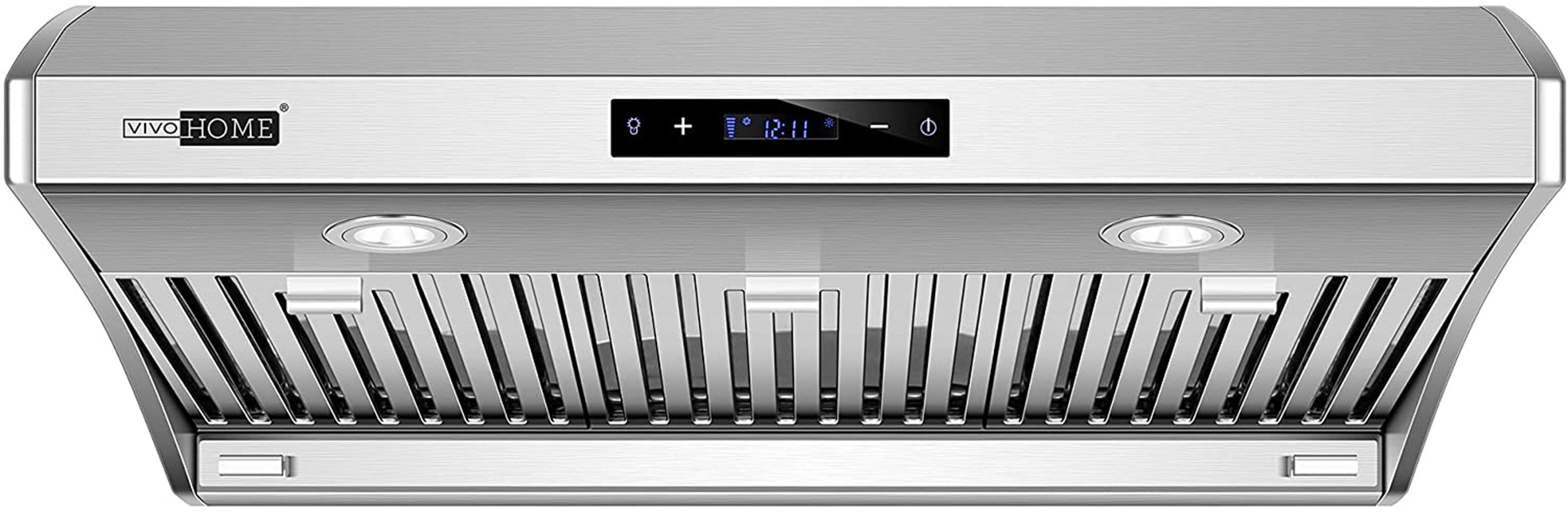 Vivohome 800 Cubic Feet Per Minute CFM Ducted Under Cabinet Range Hood Vivohome 800 Cubic Feet Per Minute CFM Ducted Under Cabinet Range Hood