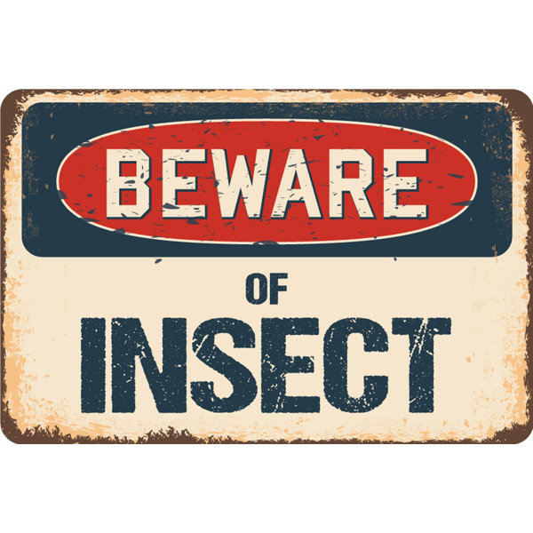 SignMission Beware of Insect Sign | Wayfair