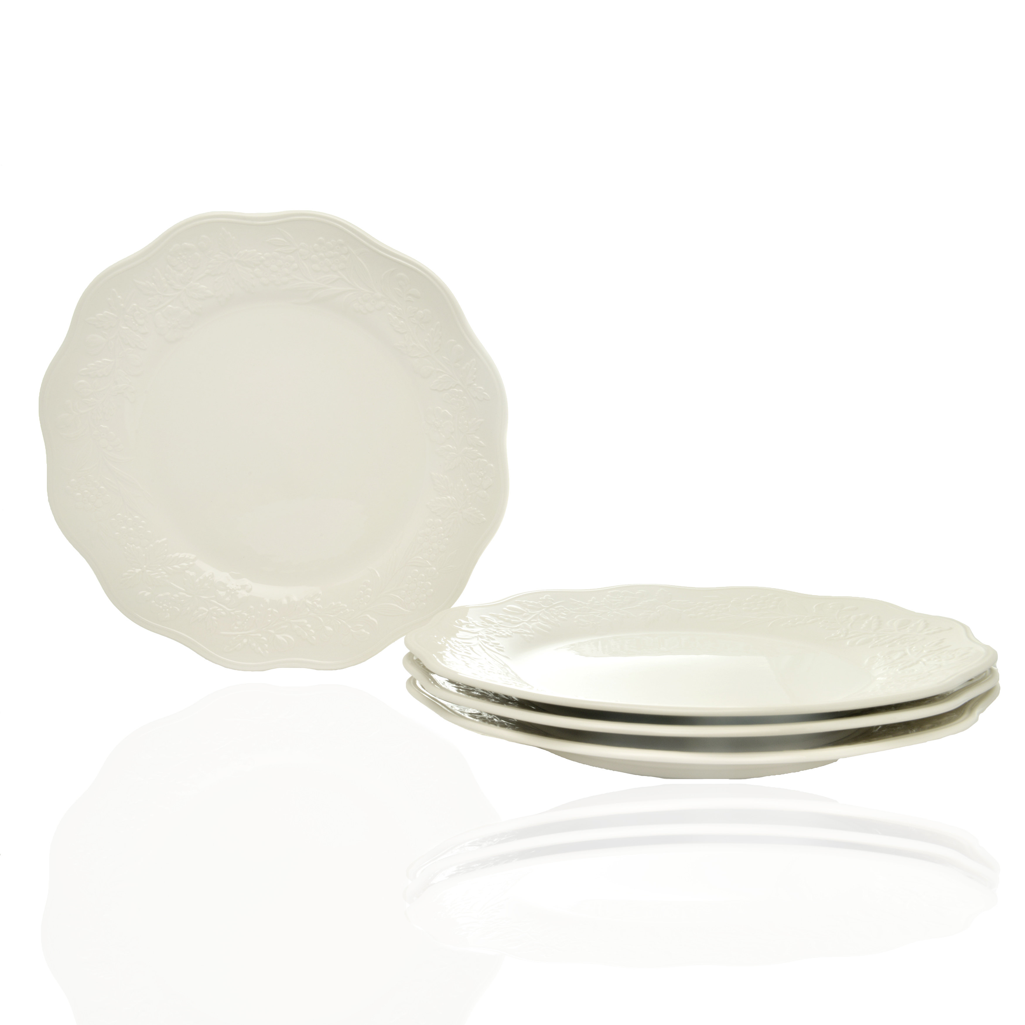 Red Vanilla Country Villa 11.5" Dinner Plate & Reviews | Wayfair