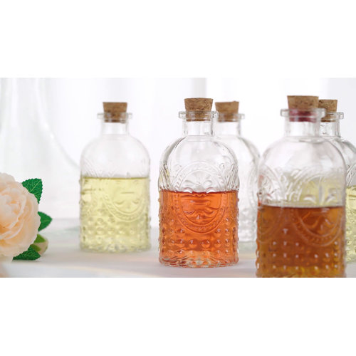 Rosdorf Park Camoya Glass Decorative Bottle | Wayfair