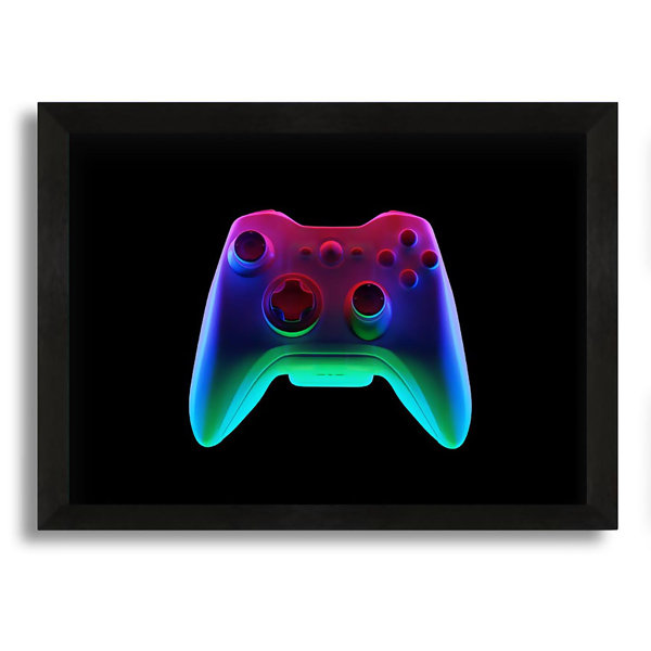 Latitude Run The Neon Controller - Single Picture Frame Graphic Art on ...
