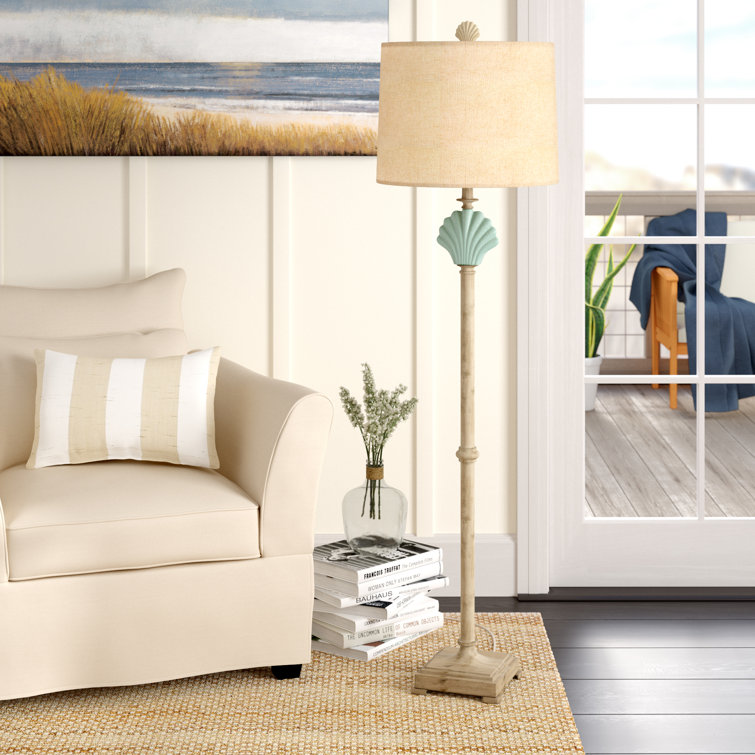 Dovecove Addilynn Clamshell 65" Floor Lamp & Reviews | Wayfair