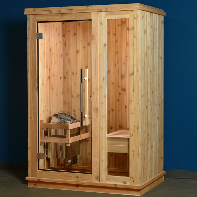 Almost Heaven Saunas LLC Logan Single Person Indoor Traditional Steam ...