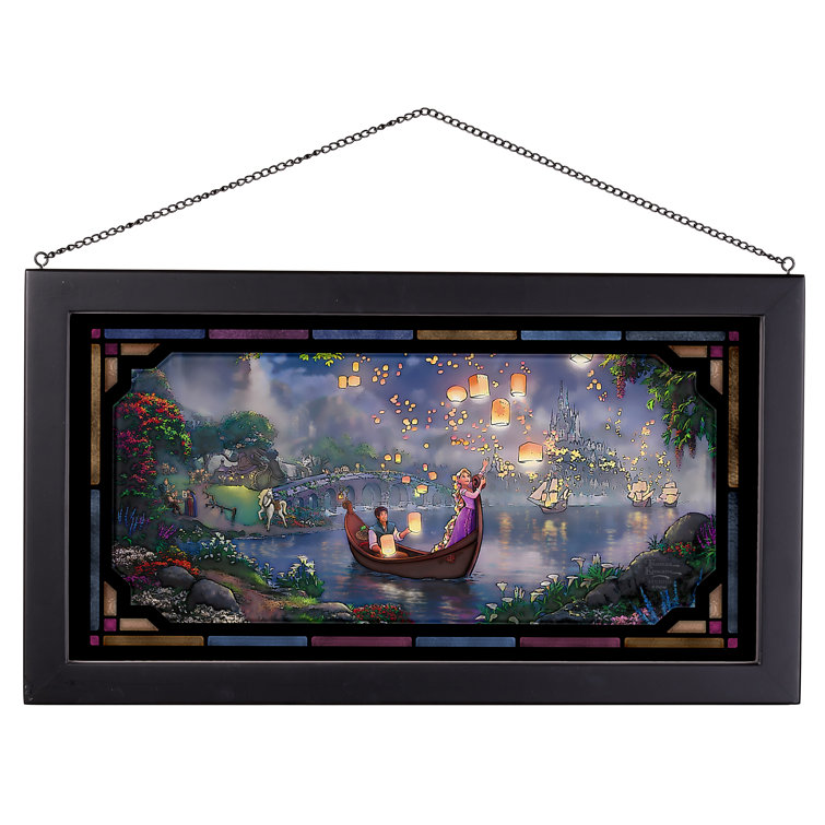 WildWings Disneys Tangled by Thomas Kinkade - Picture Frame Painting on ...