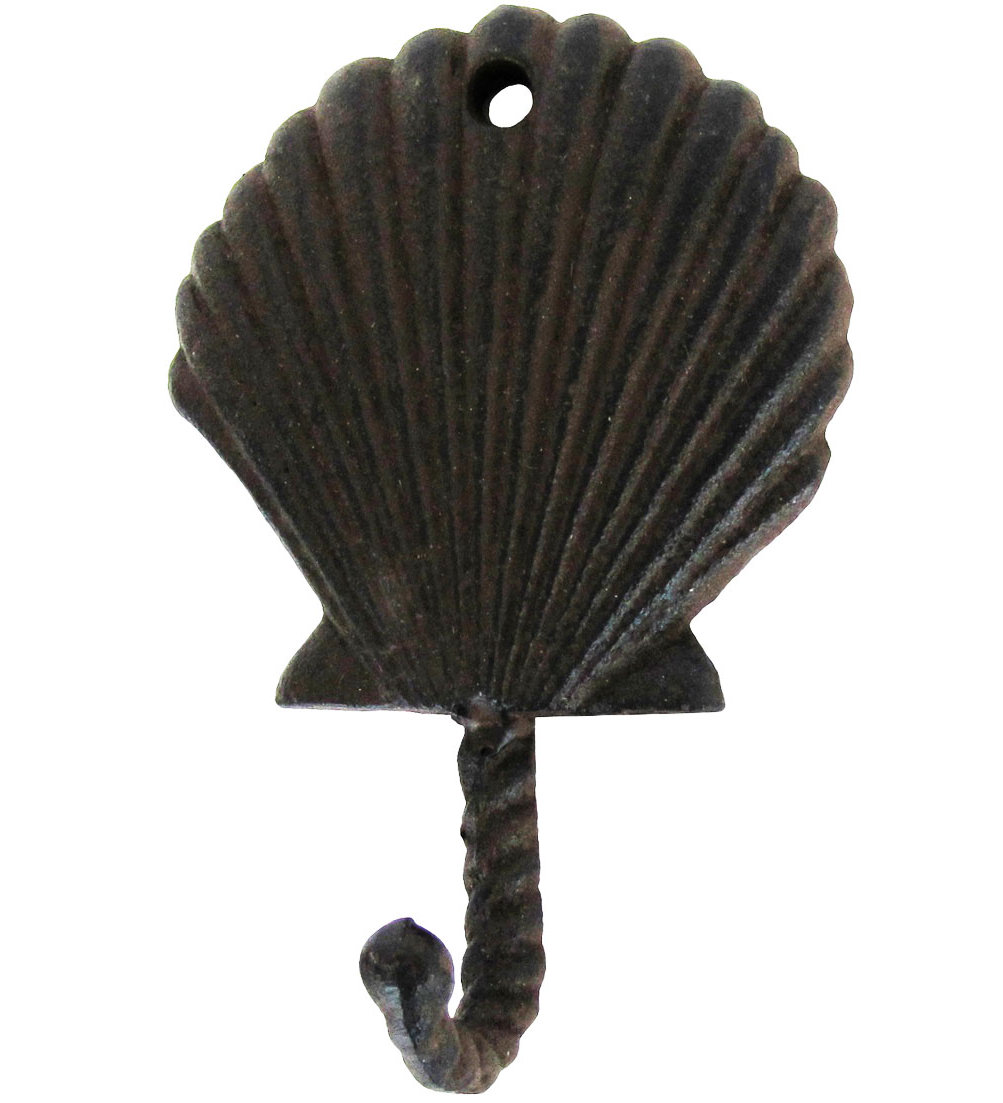 Treasure Gurus Scallop Sea Shell Towel Ring | Wayfair